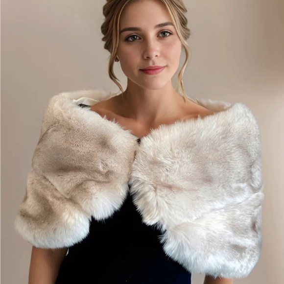 Sissily Designs | Accessories | Sissily Designs Faux Fur Stole Wrap ...